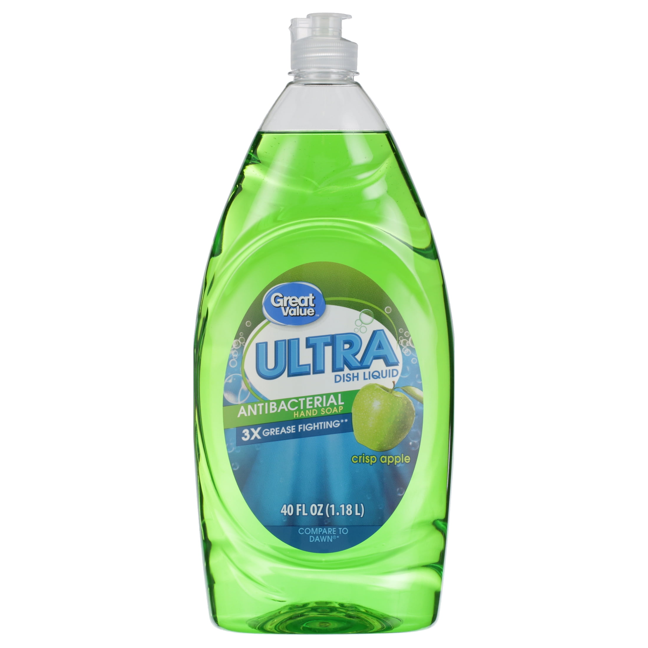 Great Value Liquid Dish Soap, Fruity Scent, 40 Fluid Ounce - Walmart.com