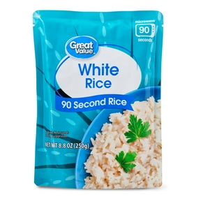 Great Value Enriched Long Grain Instant White Rice 28 oz Cooks in 5 ...