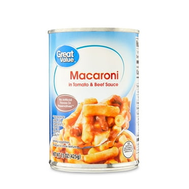 Great Value Spaghetti Rings Pasta with Meatballs in Tomato Sauce 15 oz ...