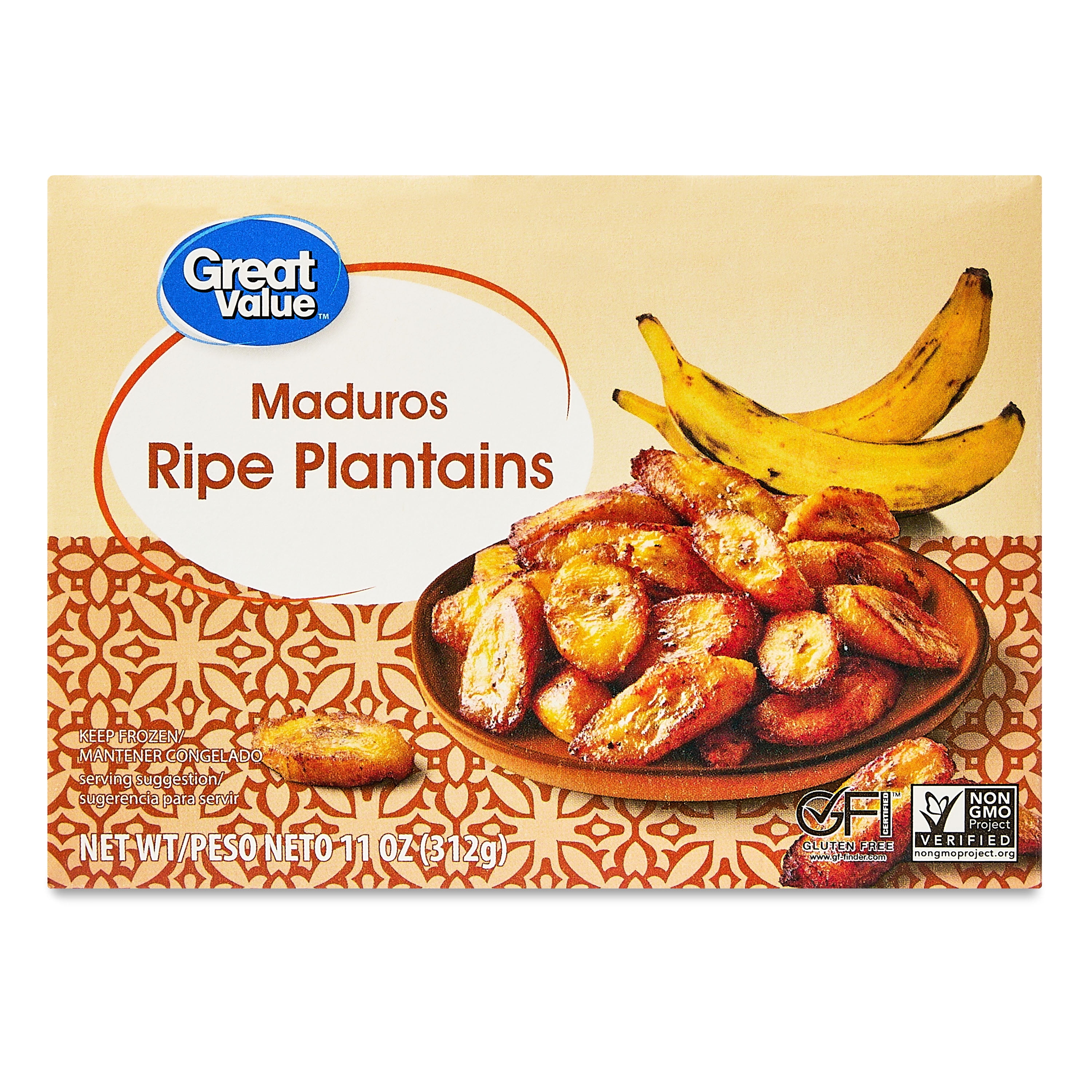 Great Value Maduros Ripe Plantains, 11 oz (Frozen) - Walmart Business ...