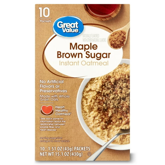 Great Value Oatmeal in Oatmeal - Walmart.com
