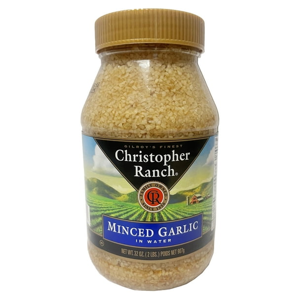 Great Value Minced Garlic 32 Oz Jar - Walmart Business Supplies