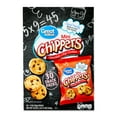 Great Value Mini Chippers Cookies, 1 oz, 30 Pack, Bite-Sized Chocolate ...