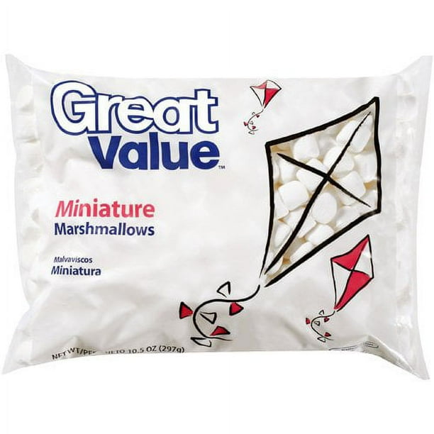 Great Value Miniature Marshmallows, 10.5 oz - Walmart Business Supplies