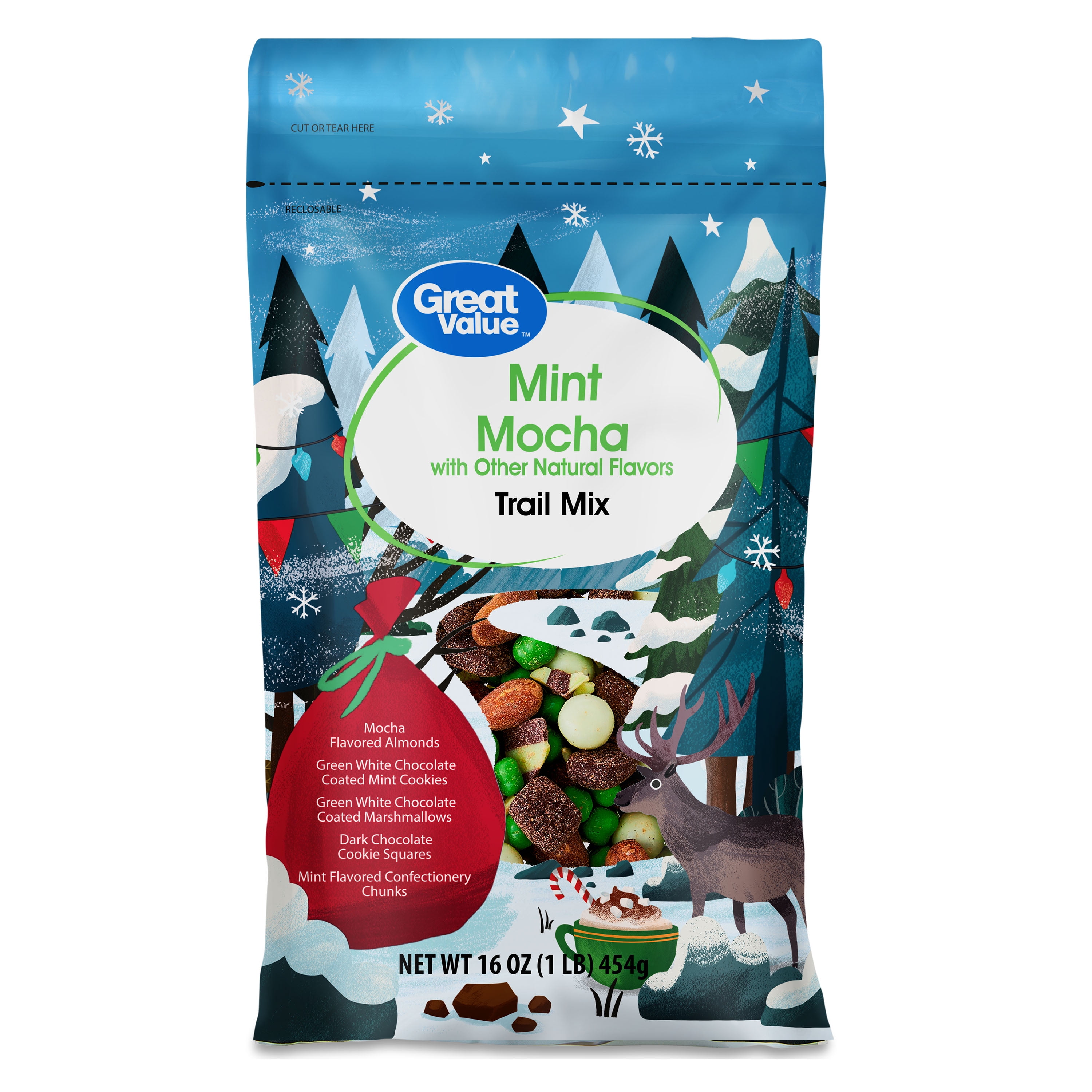 Brandclub - Great Value Mint Mocha Trail Mix, 16 oz