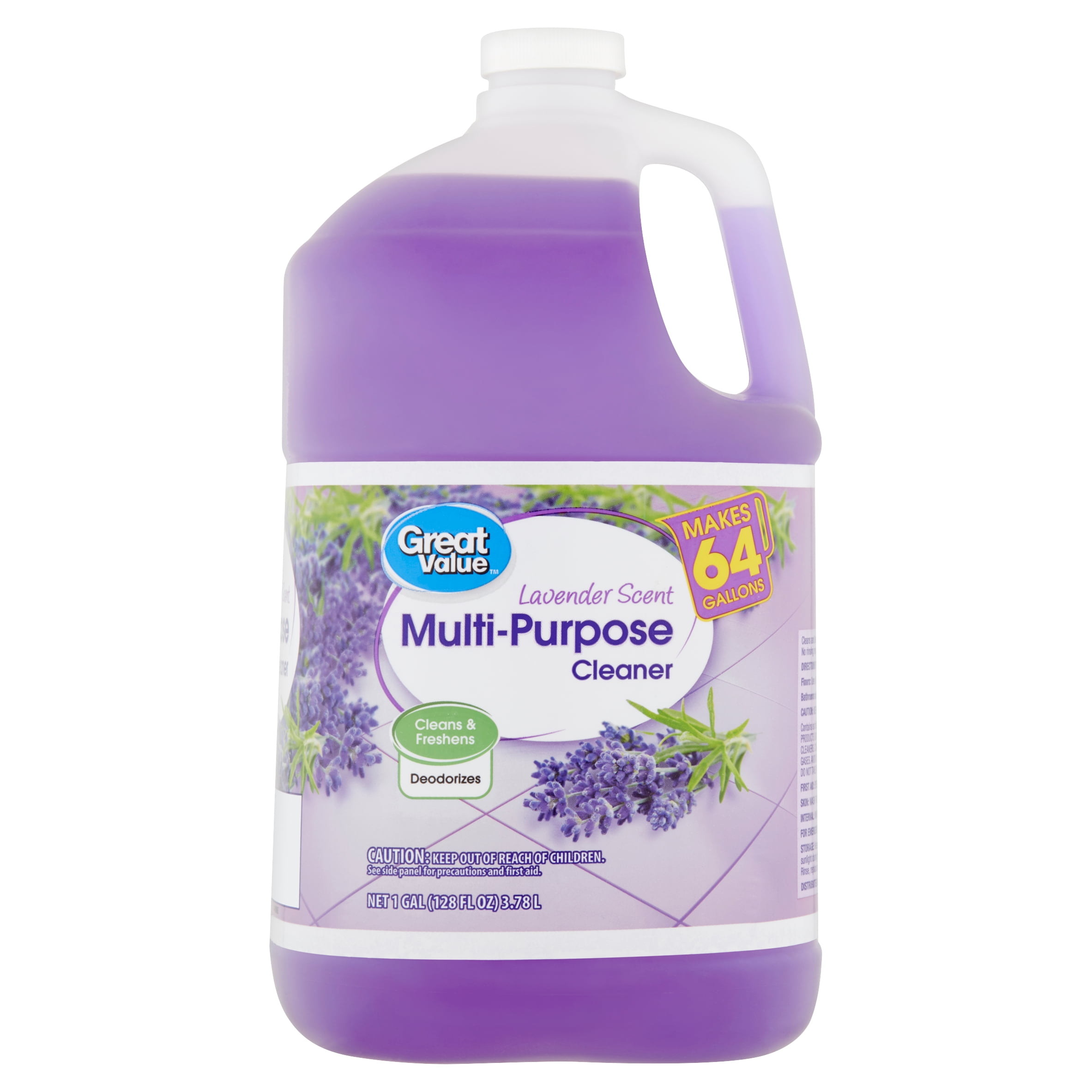 Great Value Multi-Purpose Cleaner, Lavender Scent, 1 Gallon - Walmart.com