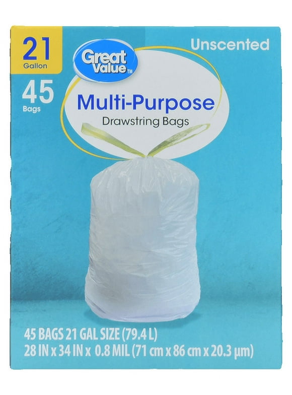 Great Value Trash Bags in Trash Bags - Walmart.com