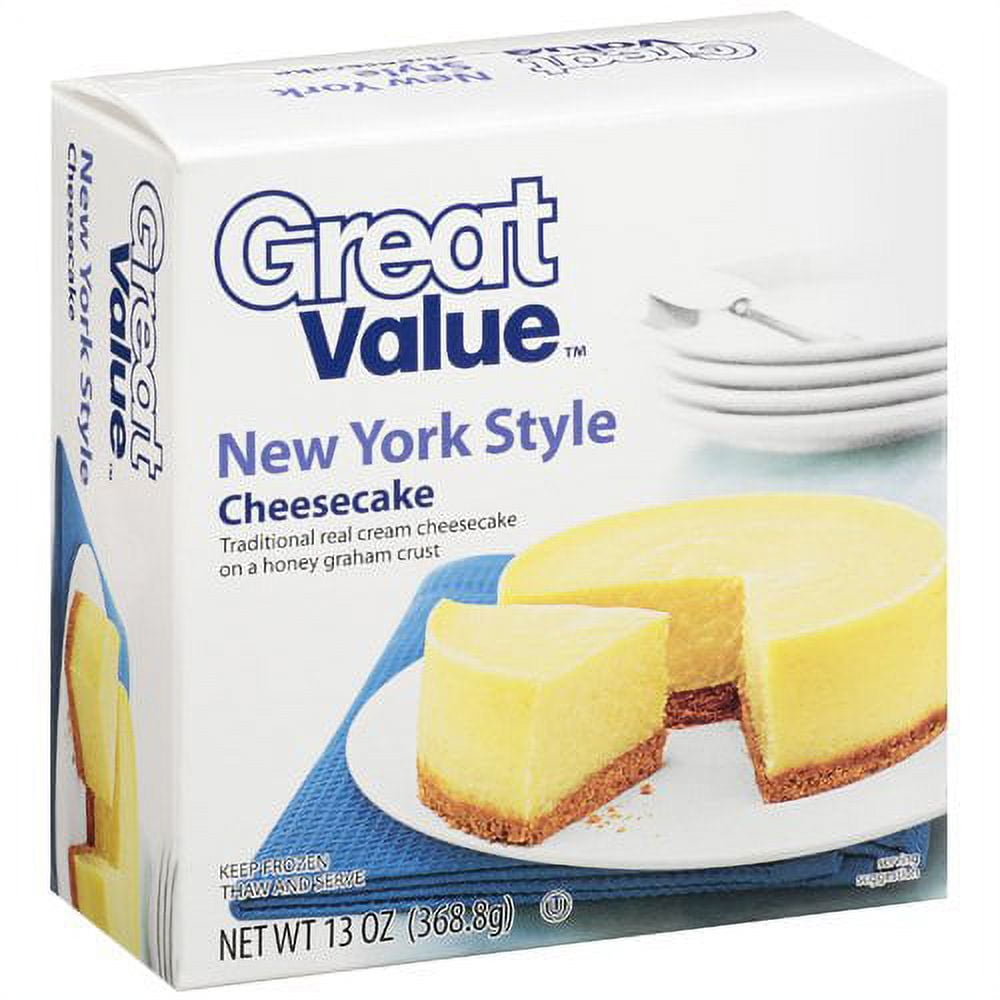 Great Value New York Cheesecake - Walmart Business Supplies