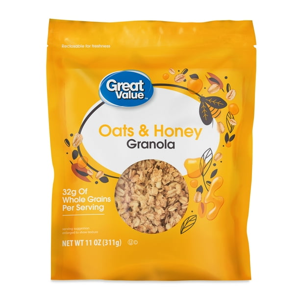 Great Value Granola - Ideal Snack for Warehouse Breakrooms - Walmart ...