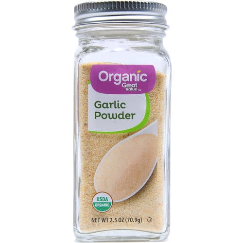 Great Value Organic Garlic Powder, 2.5 oz - Walmart.com