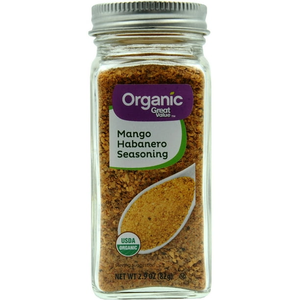 Great Value Organic Mango Habanero Seasoning, 2.9 oz - Walmart Business ...