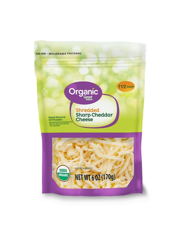 Shredded Cheddar Cheese in Cheese - Walmart.com