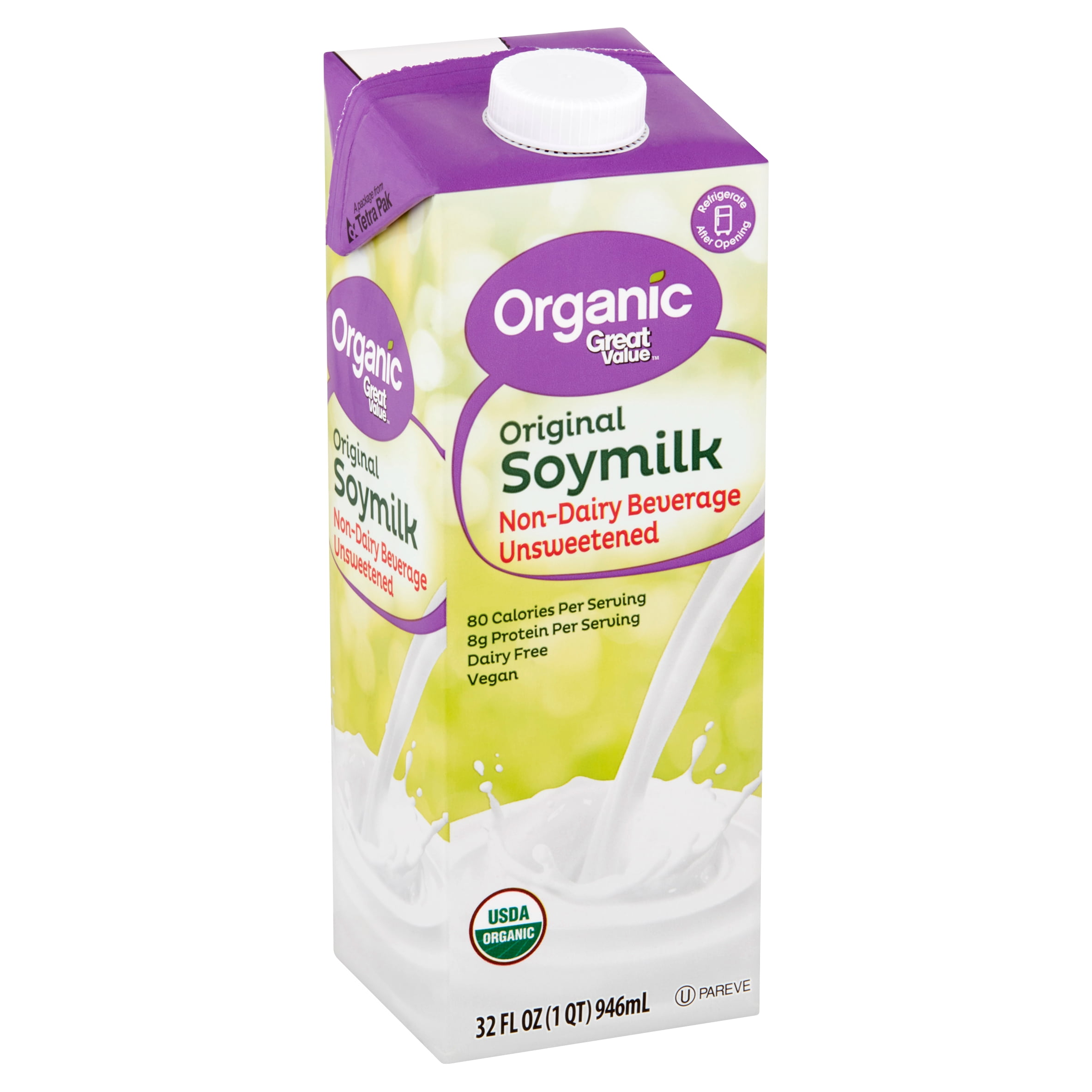 Great Value Plant-Based Milk for Breakroom Kitchen Use - Walmart ...
