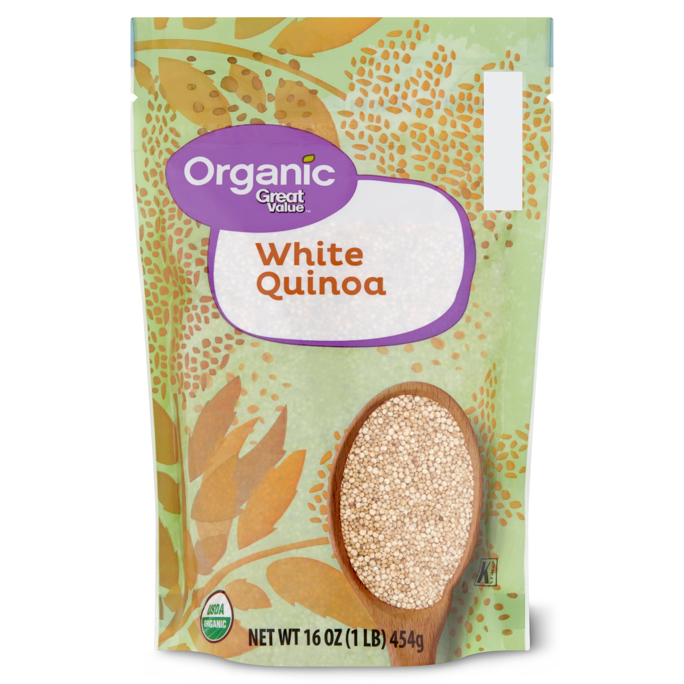 Great Value Organic White Quinoa for Office Breakroom Meals - Walmart ...