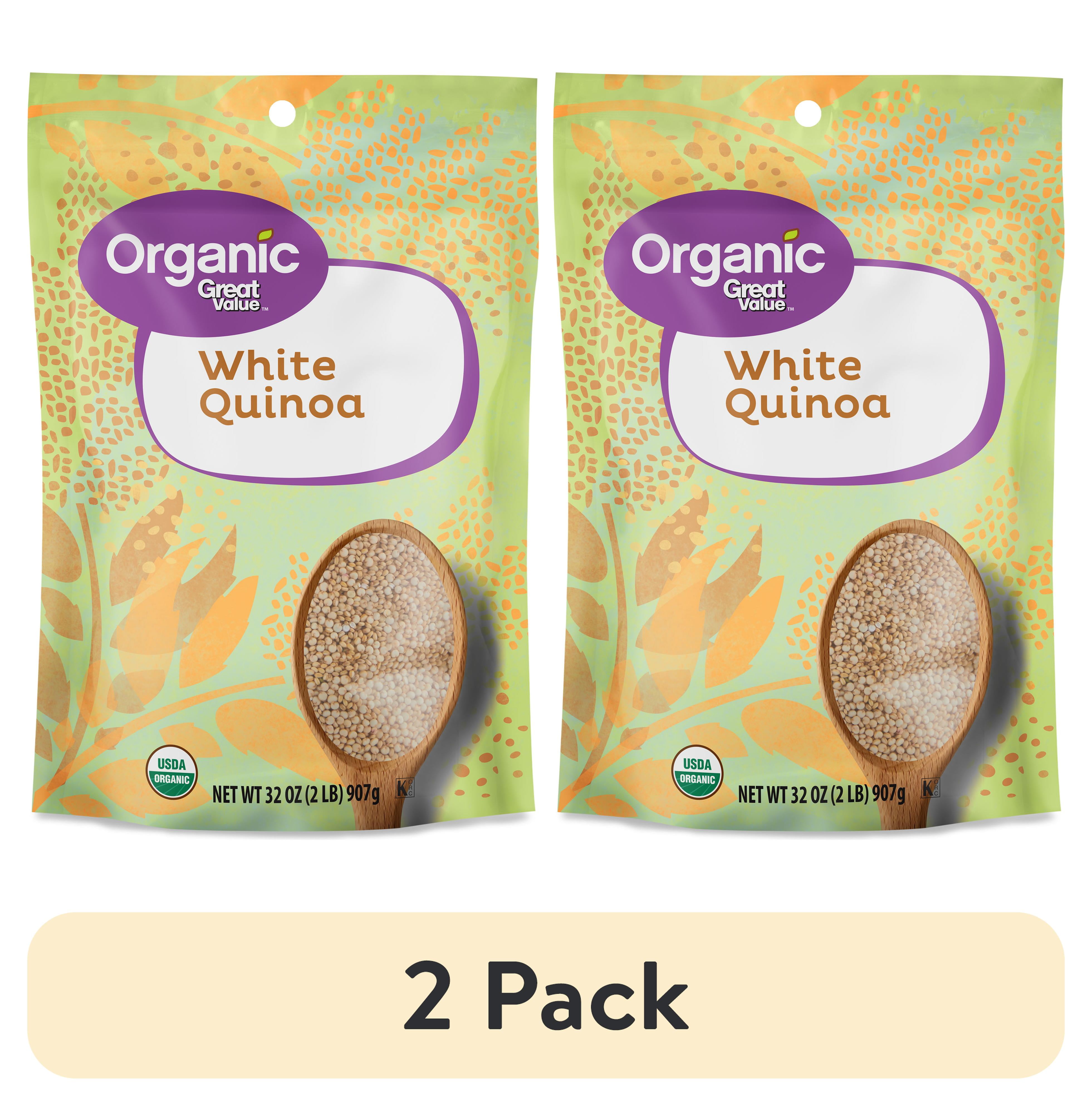 (2 pack) Great Value Organic White Quinoa, 32 oz - Walmart.com