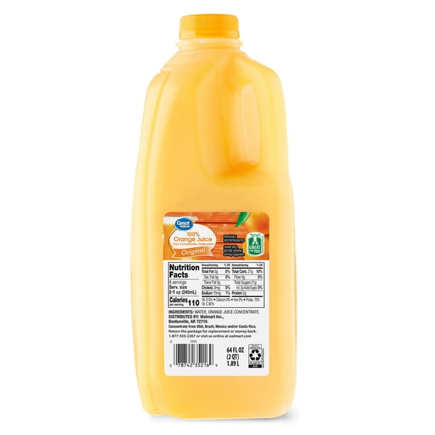 Great Value Juices for Employee Breakroom Refreshment - Walmart ...