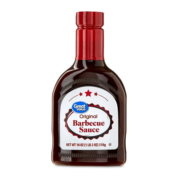 Great Value Original Barbecue Sauce, 18 fl oz - Walmart Business Supplies