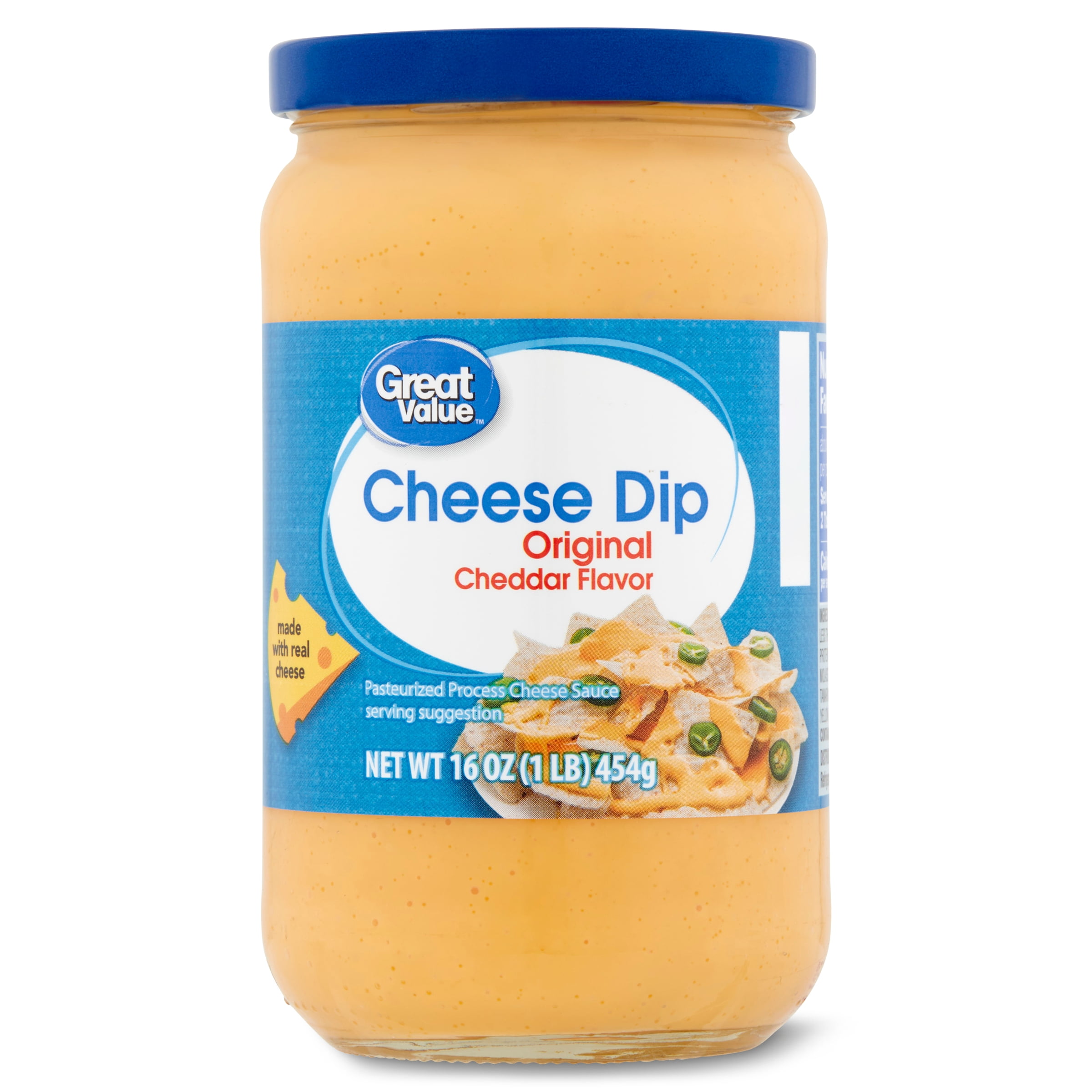 Brandclub - Great Value Original Cheese Dip, Cheddar Flavor, 16 oz ...