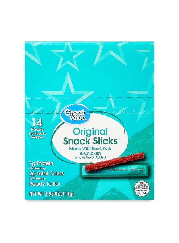 Beef Sticks in Beef Jerky and Dried Meats - Walmart.com