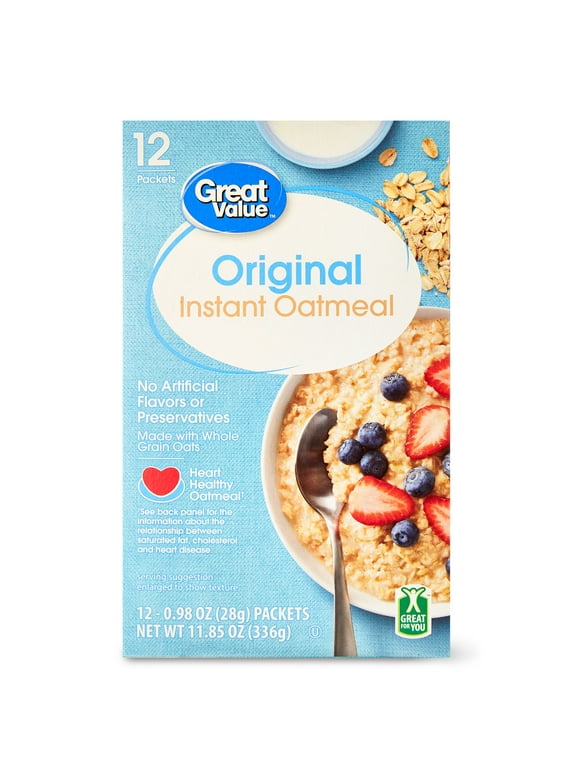 Great Value Oatmeal in Oatmeal - Walmart.com