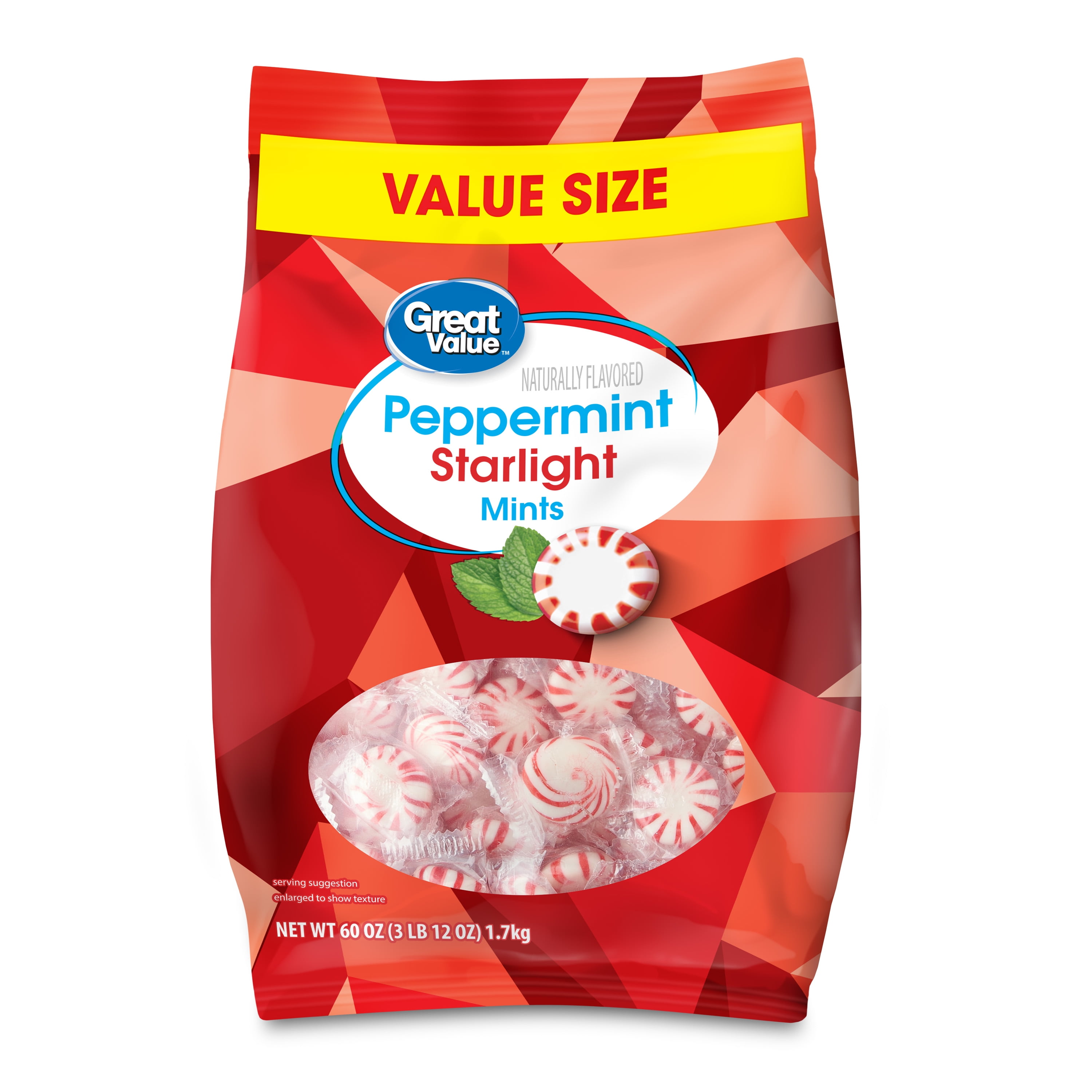Great Value Peppermint Starlight Mints Hard Candy, 60 oz - Walmart.com