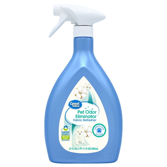 Great Value Pet Odor Eliminator Fabric Refresher, 27 oz - Walmart.com