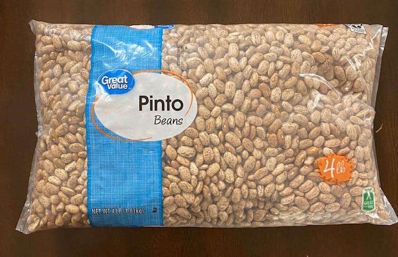 Great Value Pinto Beans 4lb - Walmart.com