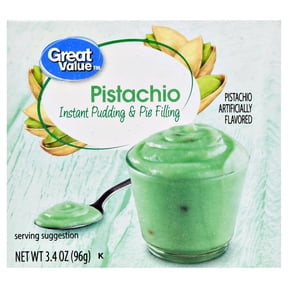 Great Value Vanilla Instant Pudding and Pie Filling 3.4 oz Creamy ...