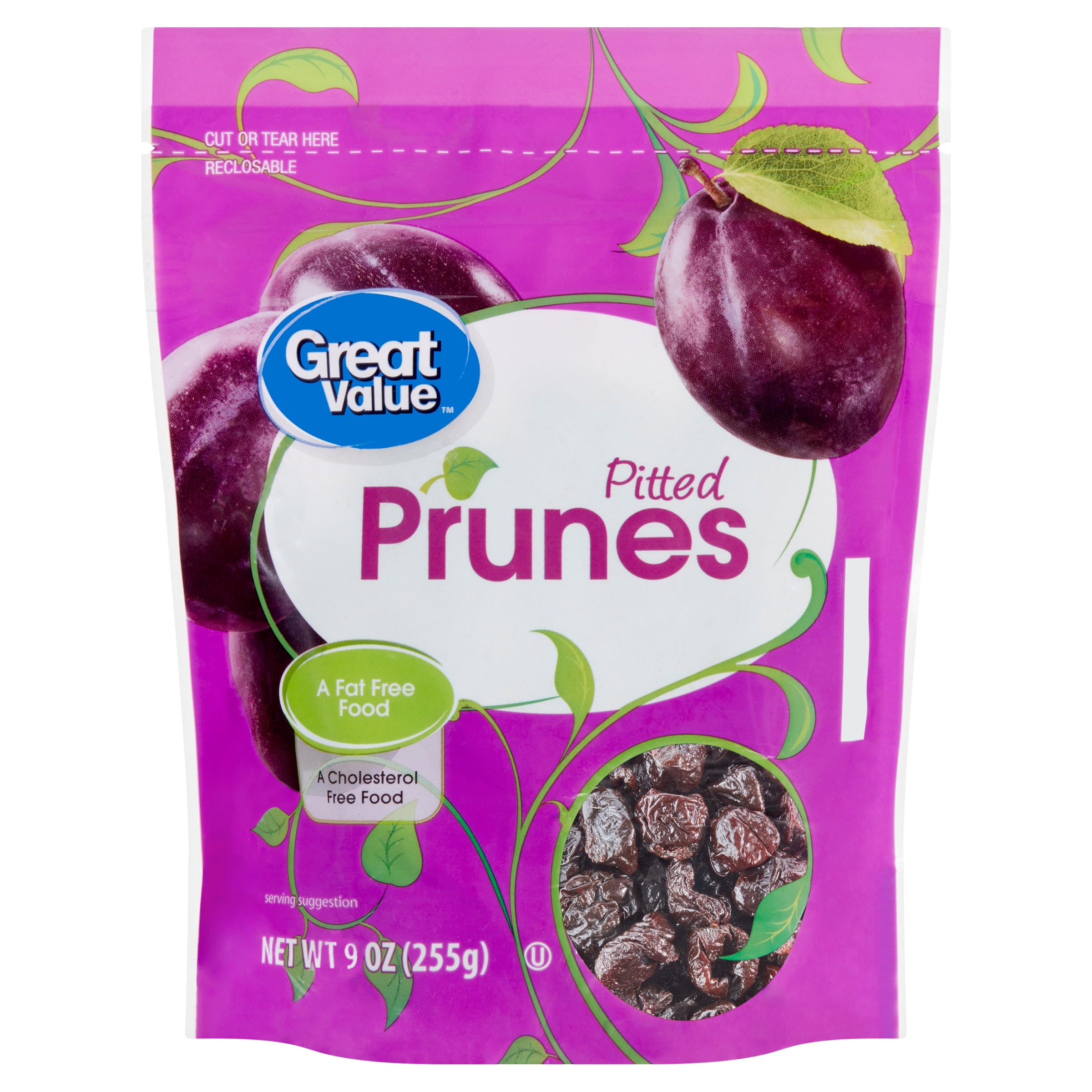 Great Value Pitted Prunes, 9 oz - Walmart.com