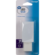 GE Motion-Boost LED Night Light, White, Plug-in, Motion Activated ...