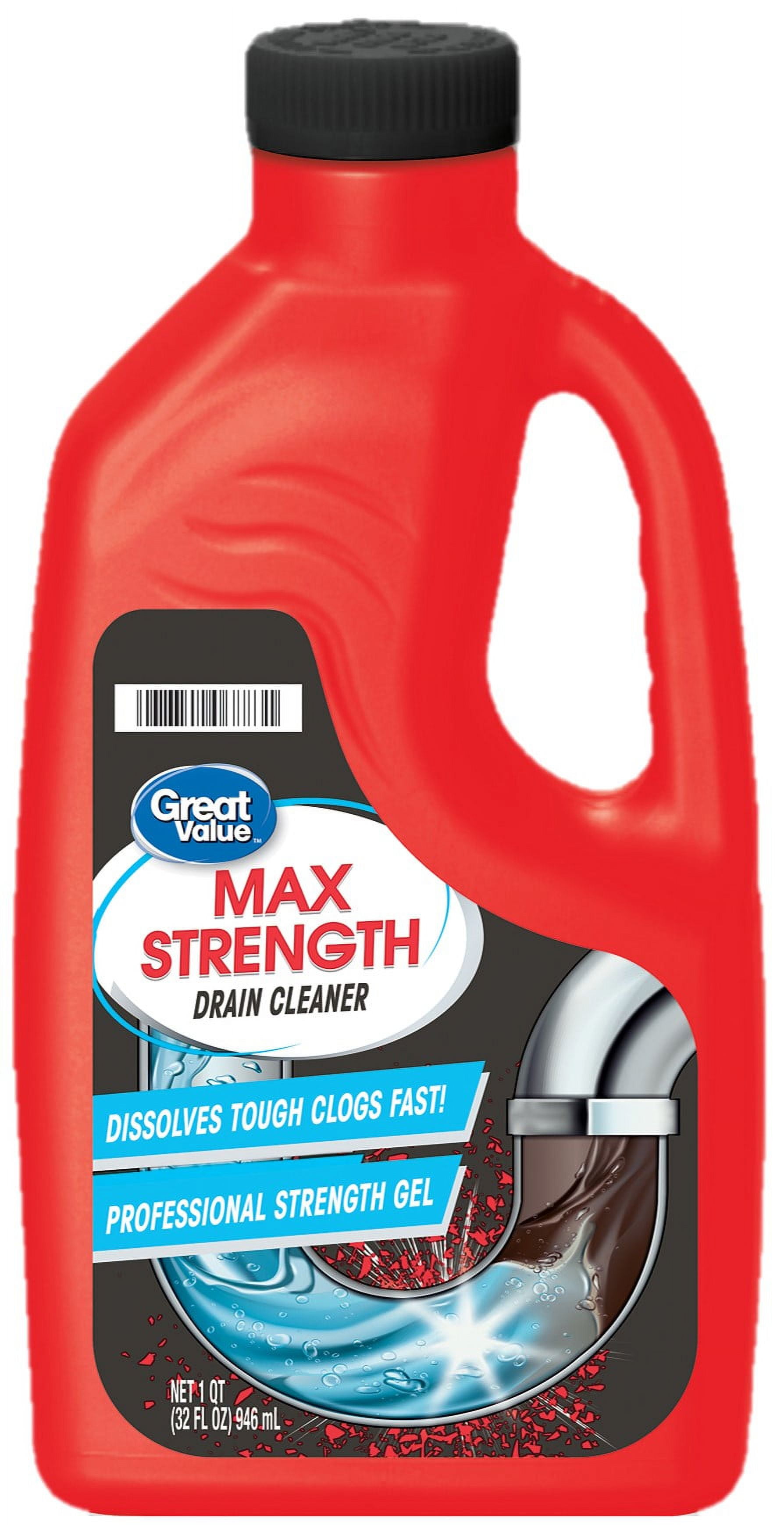 Great Value Clog-Free Septic Safe Single Piece 12 Bleach Based 32 floz ...