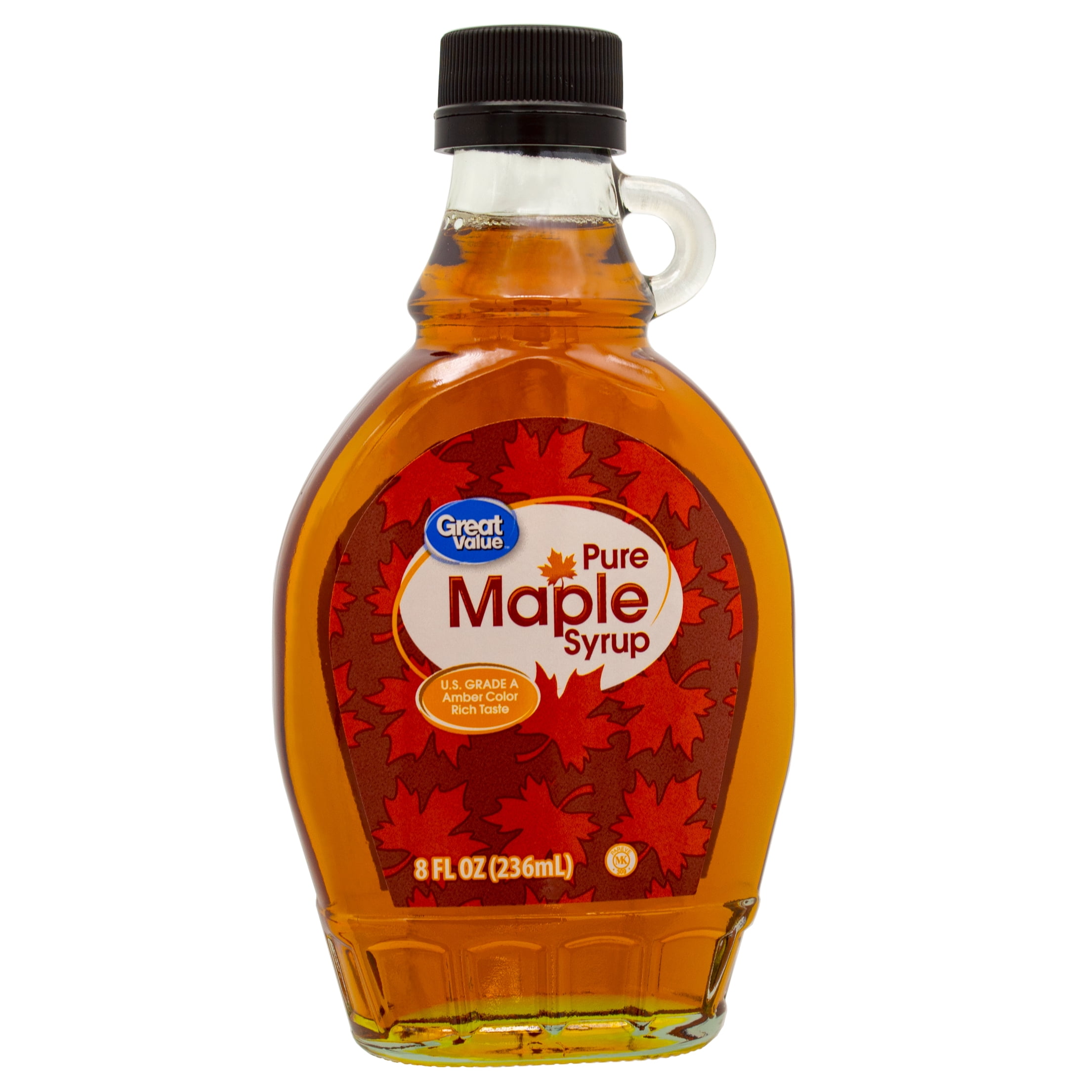 Great Value Pure Maple Syrup 8 fl oz - Walmart.com