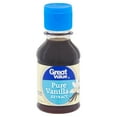 Great Value Pure Vanilla Extract, 4 fl oz Liquid, Plastic Container ...