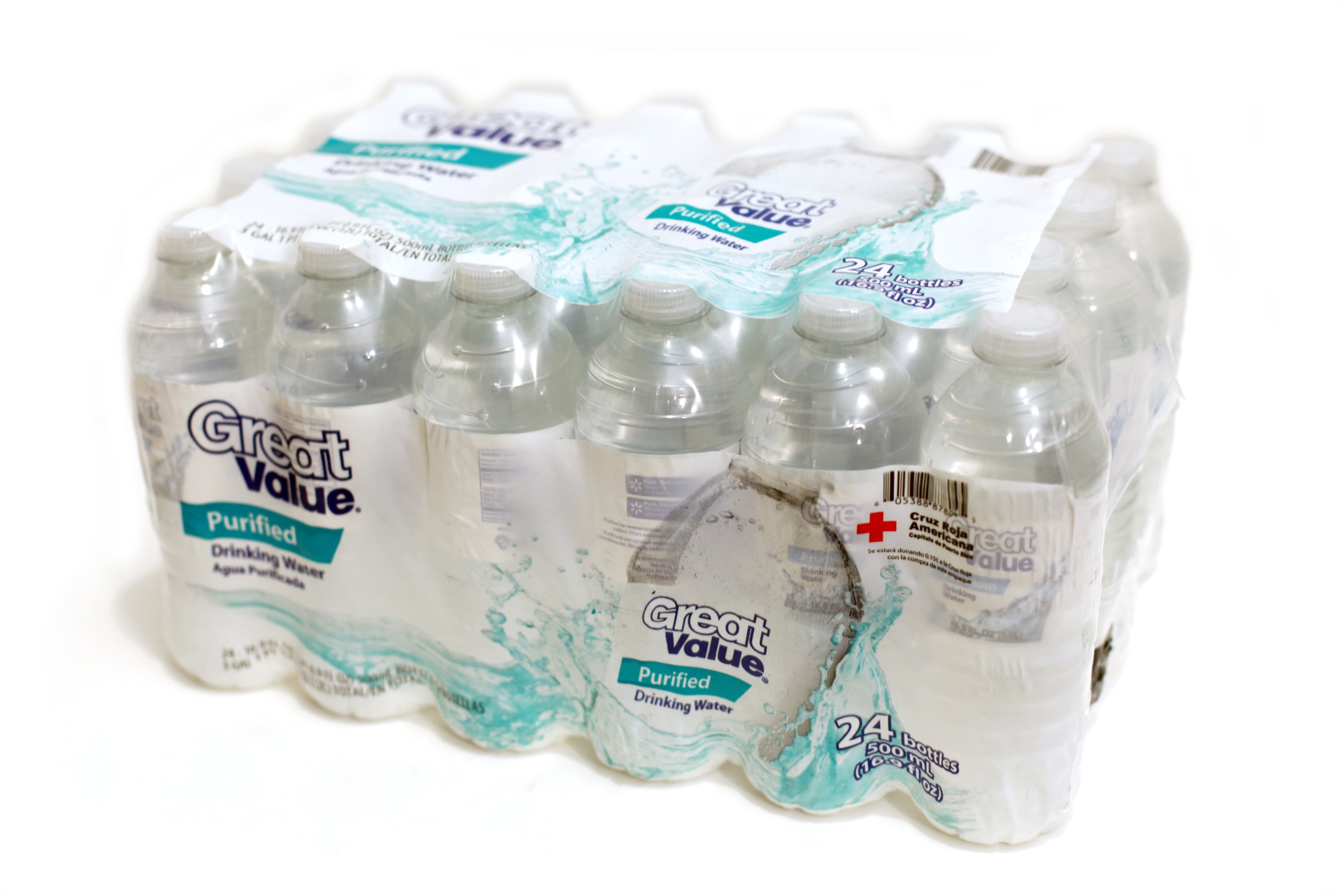 Great Value Purified Water, 16.9 Fl. Oz., 24 Count - Walmart.com
