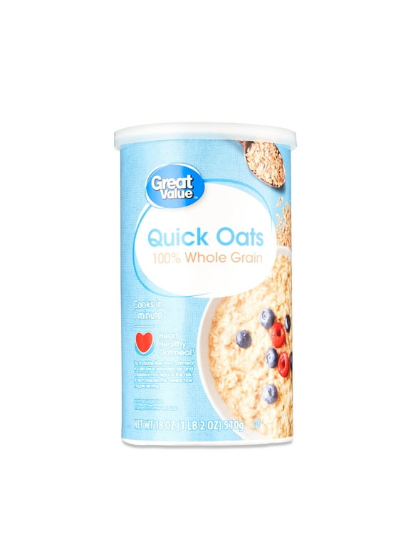 Great Value Oatmeal in Oatmeal - Walmart.com