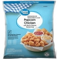 Great Value Popcorn Chicken 3 lbs, Ready to Cook, 11g Protein, Frozen ...