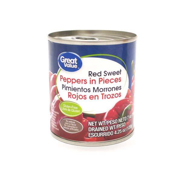 Great Value Red Peppers, 7 oz Can - Walmart.com