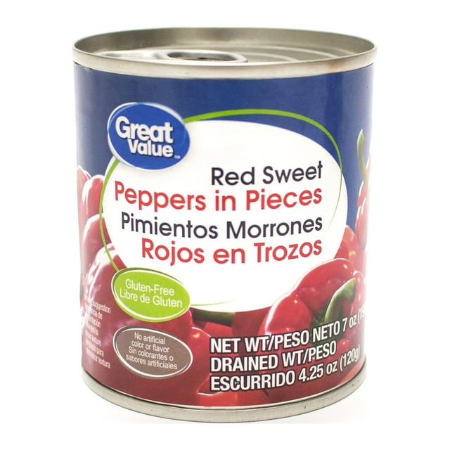 Great Value Red Peppers, 7 oz Can - Walmart.com