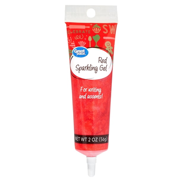Great Value Red Sparkling Gel, 2.0 oz - Walmart Business Supplies