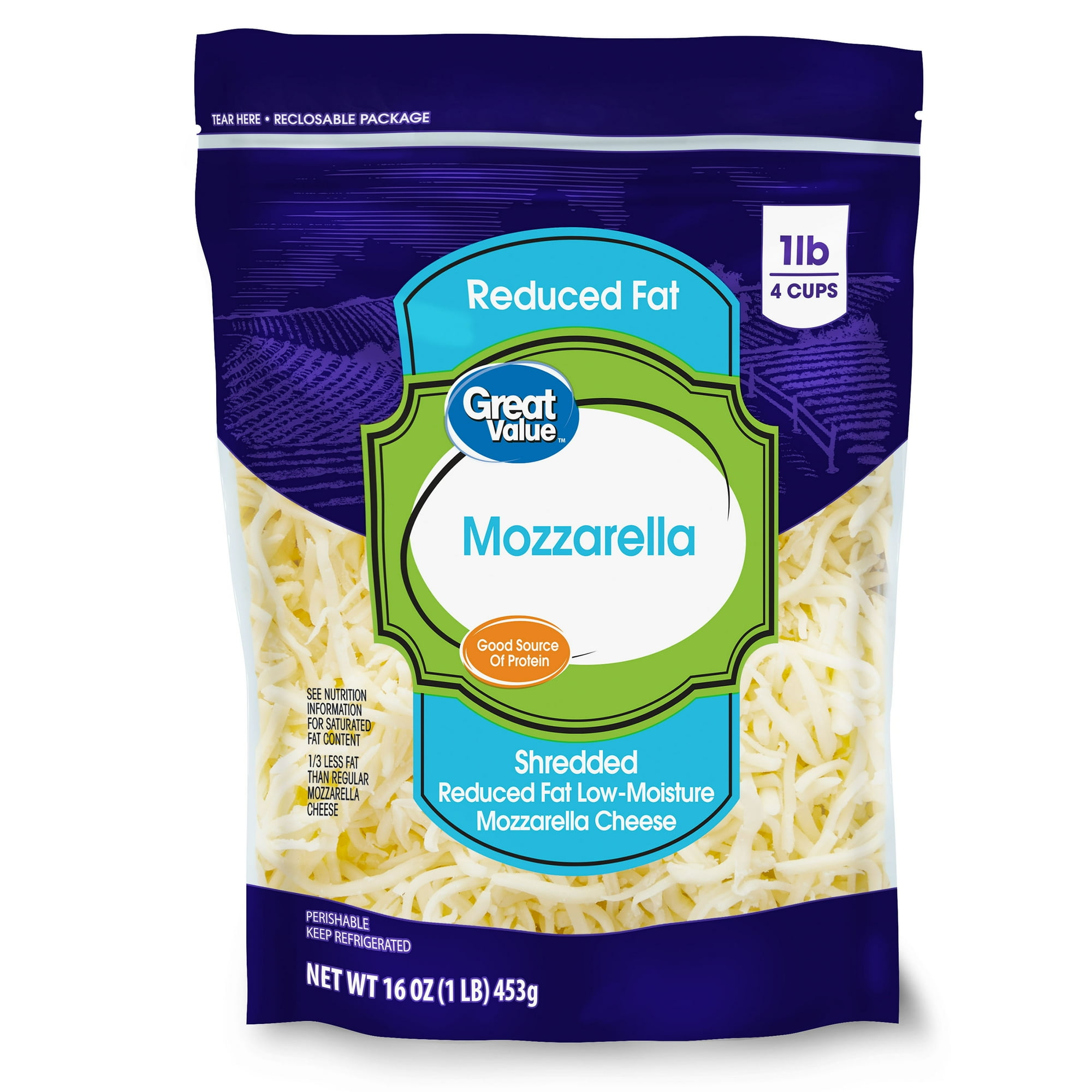 Shredded Mozzarella Cheese Nutrition Facts