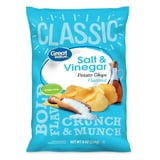 Great Value Salt & Vinegar Flavor Potato Chips, 8 oz - Walmart.com