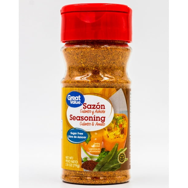 Great Value Sazon with Coriander & Annatto, 2.8 oz. - Walmart Business ...