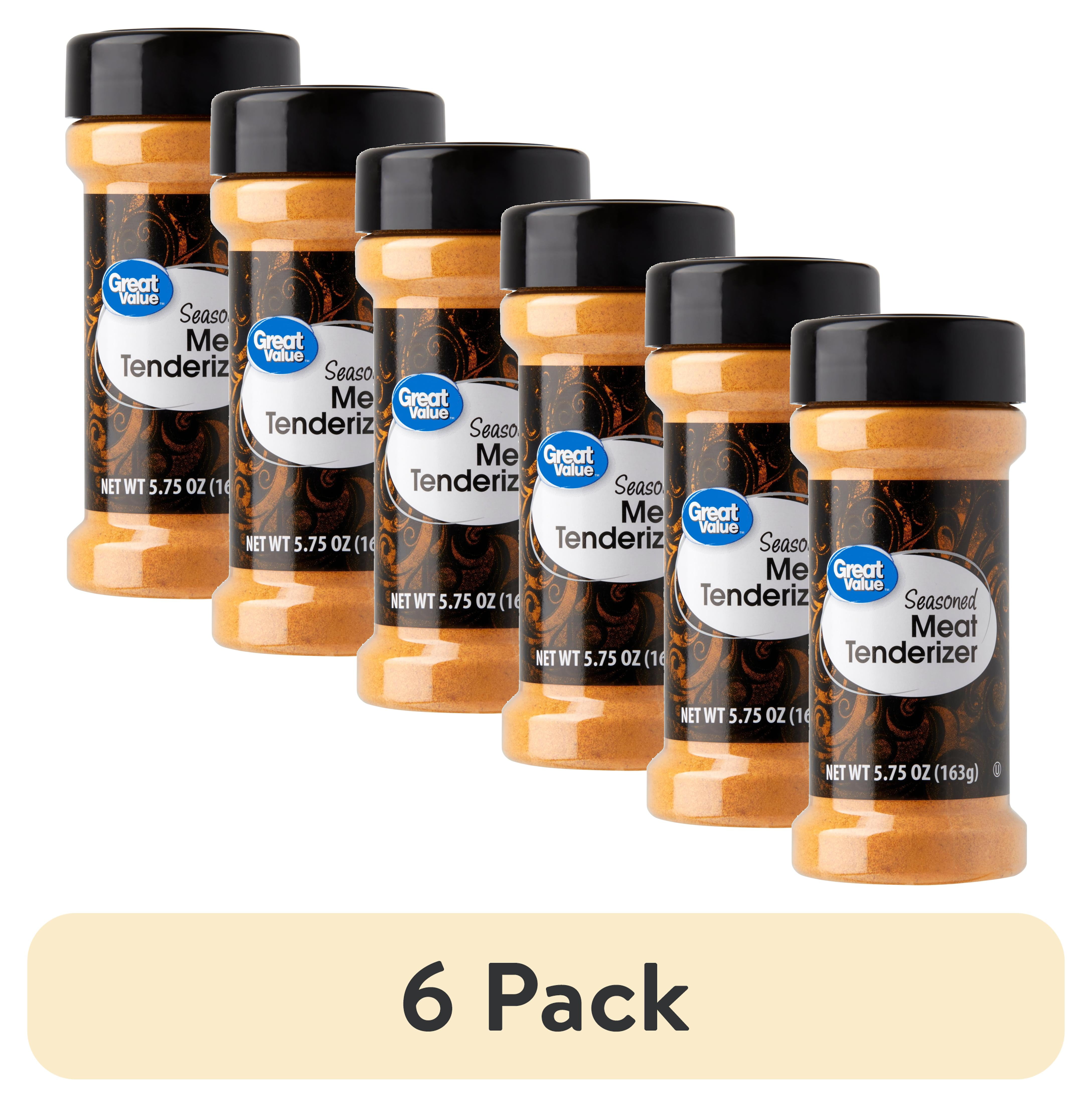 (6 pack) Great Value Seasoned Meat Tenderizer, 5.75 oz - Walmart.com