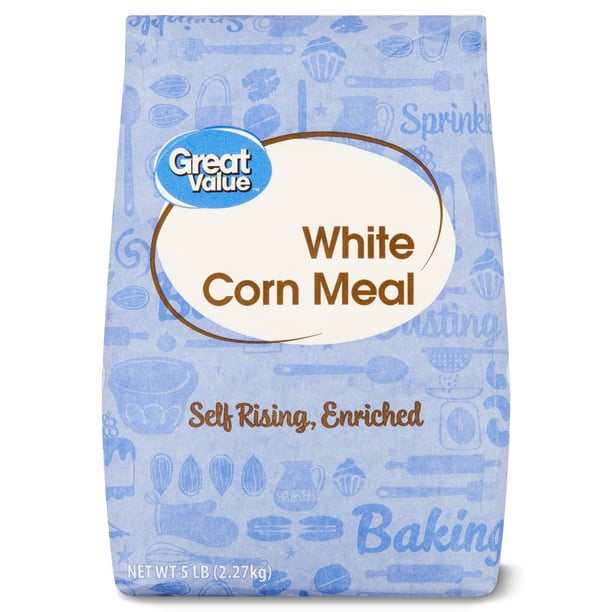 Great Value Self Rising White Cornmeal, 5 lbs - Walmart Business Supplies