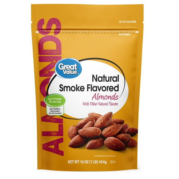 Great Value Smoked Almonds for Breakroom Snacks - Walmart Business Supplies