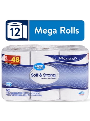 Great Value Toilet Paper in Toilet Paper - Walmart.com