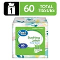 Great Value Soothing Lotion Facial Tissues, 60 Tissues per Cube, 3-Ply ...