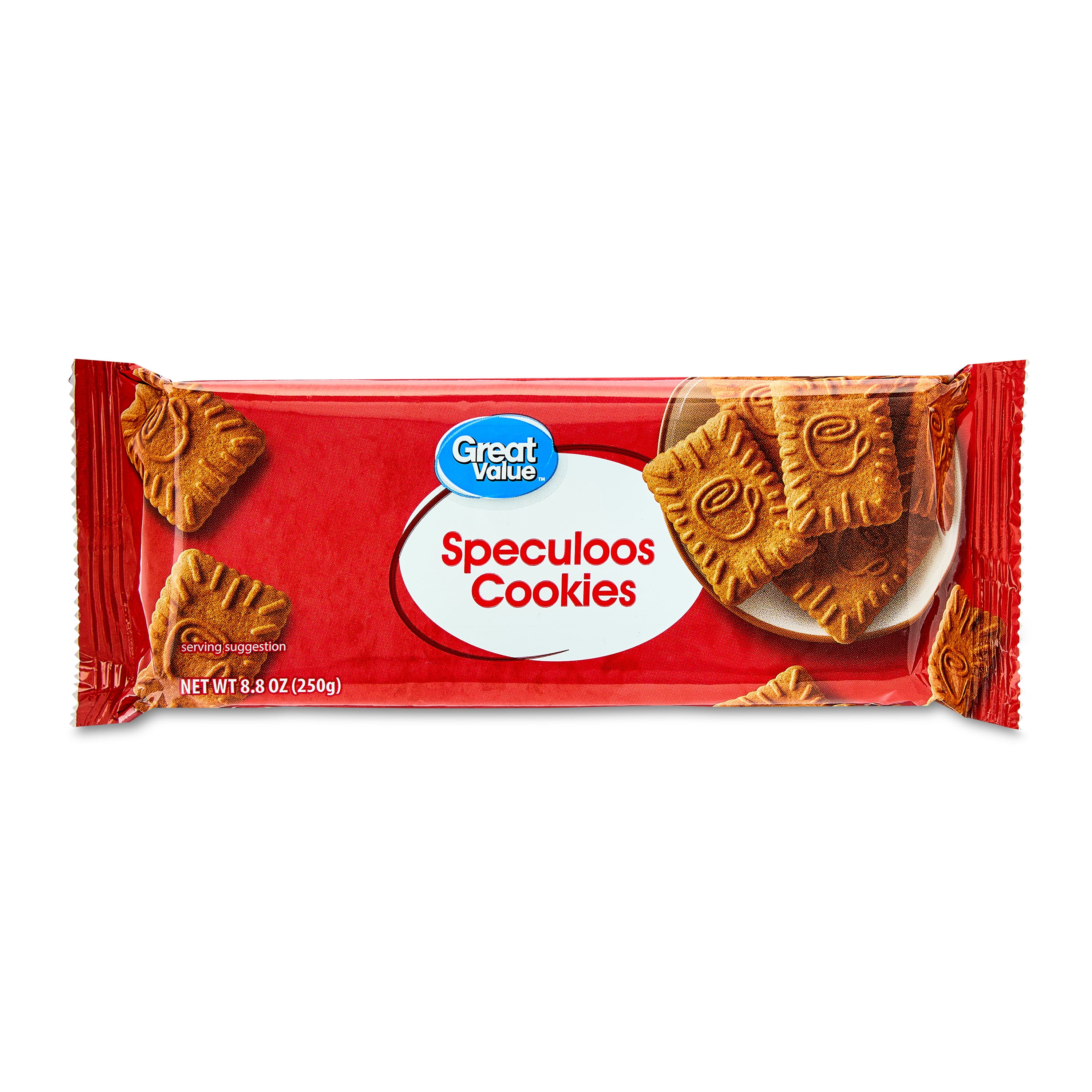 Great Value Speculoos Cookies 8.8 oz European-style caramelized ...