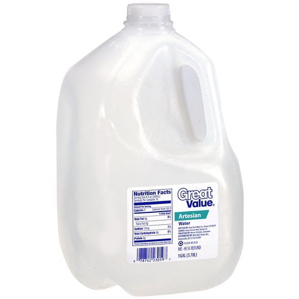 Great Value Spring Water 128 Oz - Walmart.com