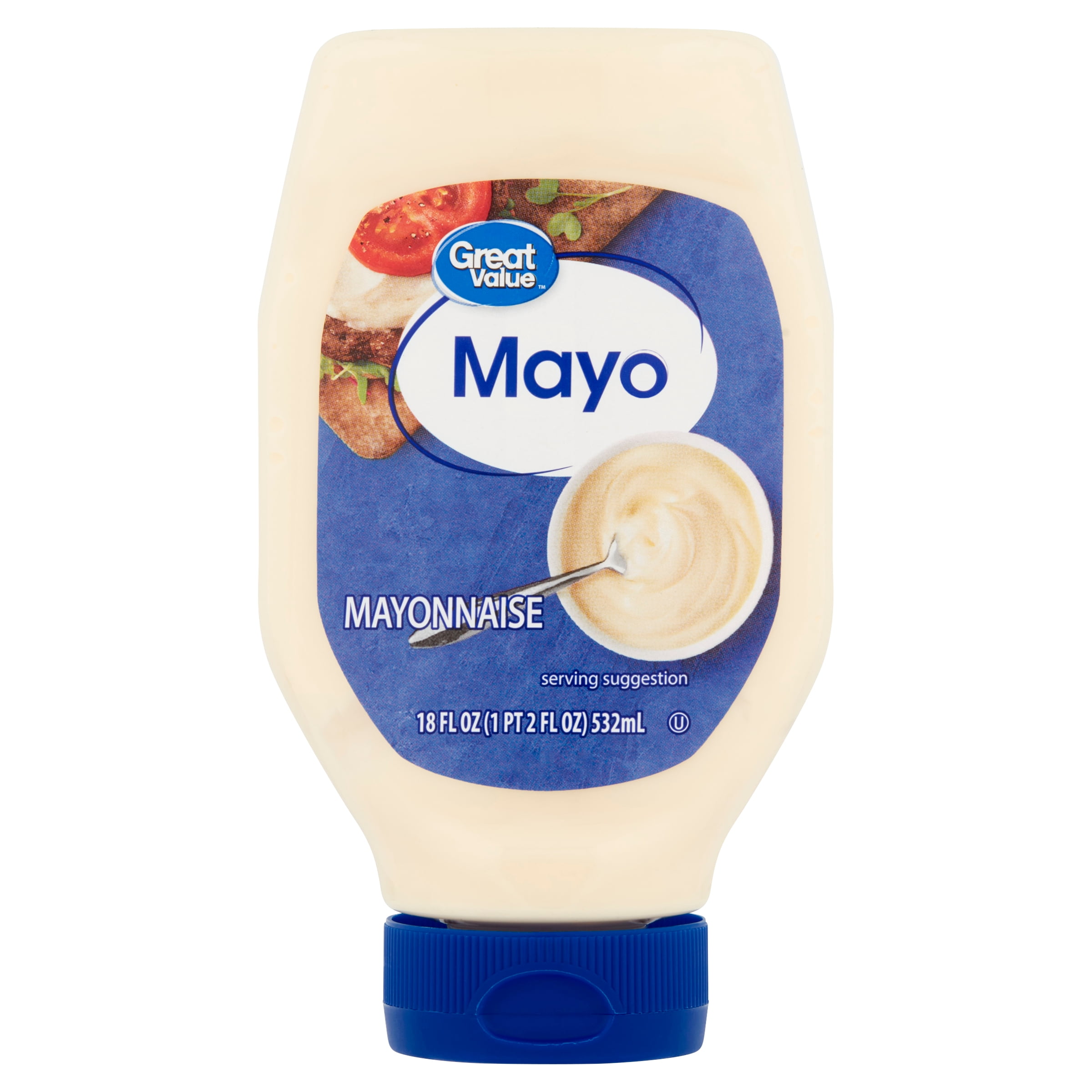 Great Value Mayo, 18 fl oz - Walmart.com